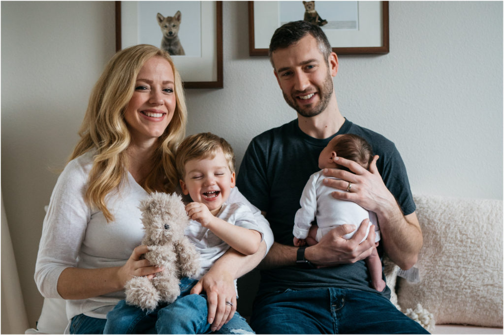 The Spiers Family | Newborn Session